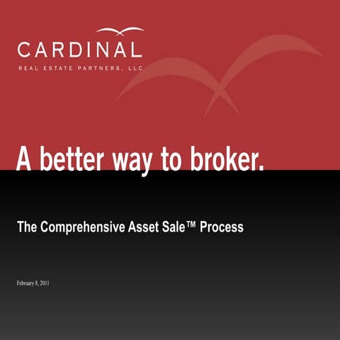 Comprehensive Asset Sale Presentation | PPT