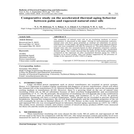 Comparative study on the accelerated thermal aging behavior between ...