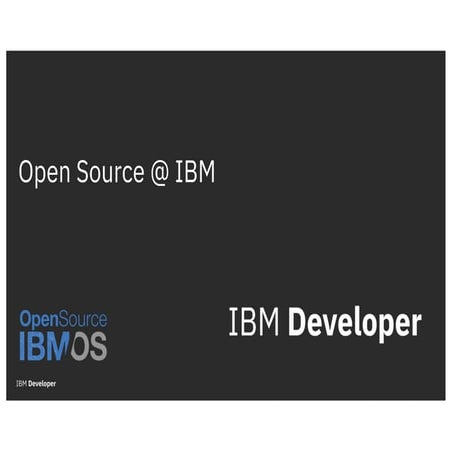 IBM Keynote presentation, OW2con'19, June 12-13, 2019, Paris.