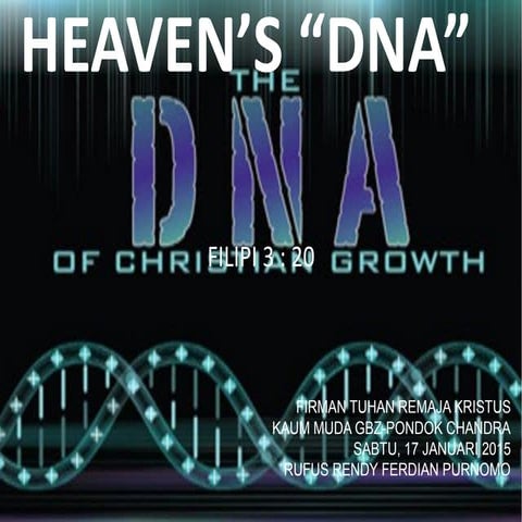 RK - 2015-01-17 Heaven's DNA | PDF
