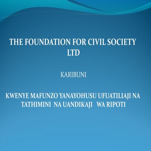 MPANGO MKAKATI | PPTX