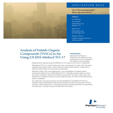 Epa method 5(m-05) | PDF