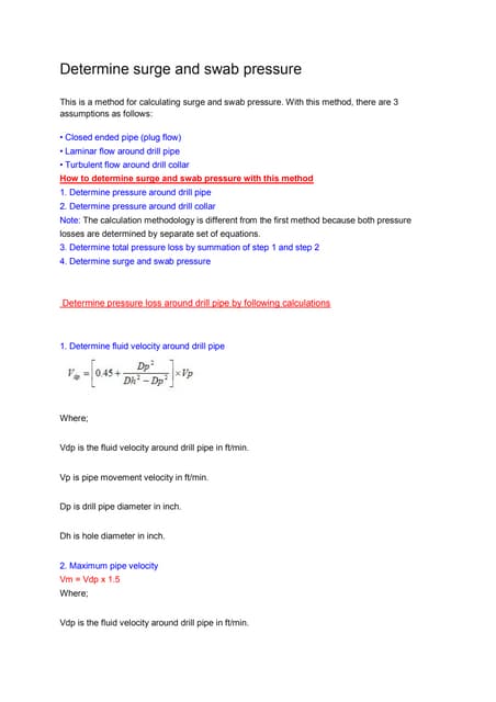 Pipe line sizing | PPT