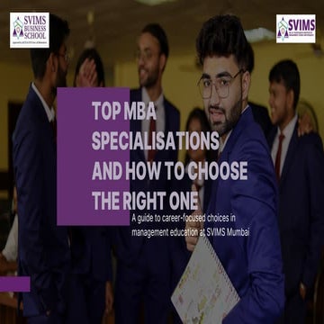 How to Choose the Right MBA Specialization | SVIMS Mumbai.pdf