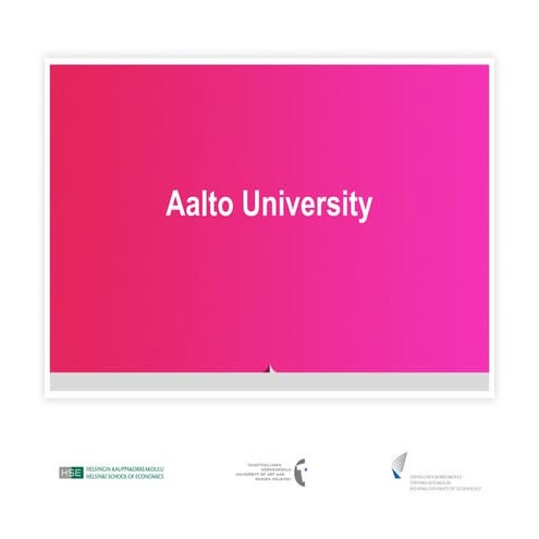 Aalto University Presentation | PDF