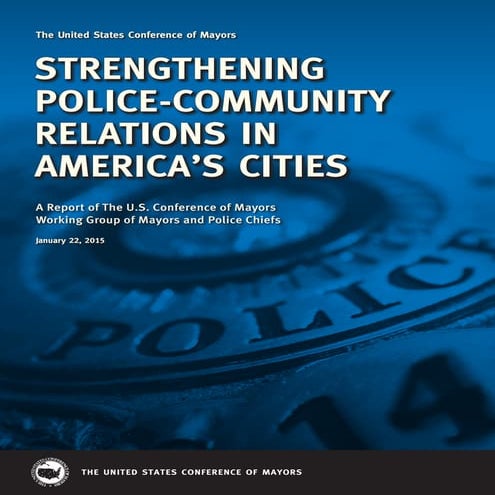 Strengthening Police-Community Relations in America's Cities | PDF