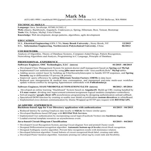 Resume | DOC