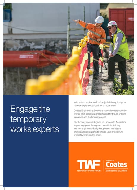 Coates Hire - Trench Shoring Solutions | PDF