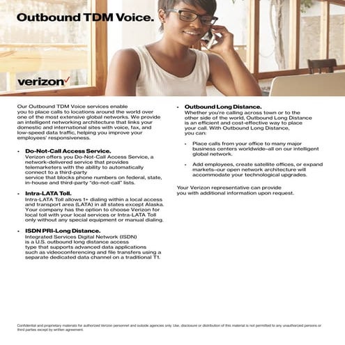 Verizon Enterprise Solutions Story | PPTX