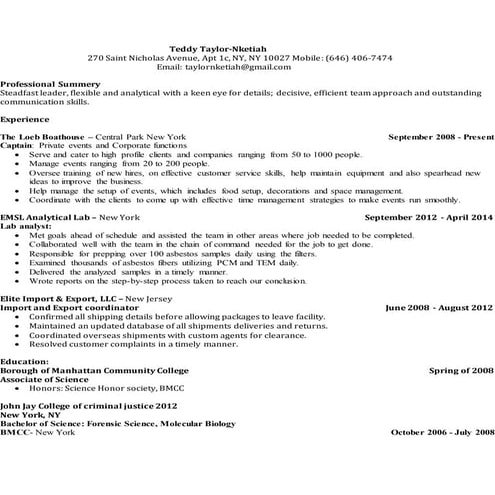 Patrick Lydon Resume | DOC