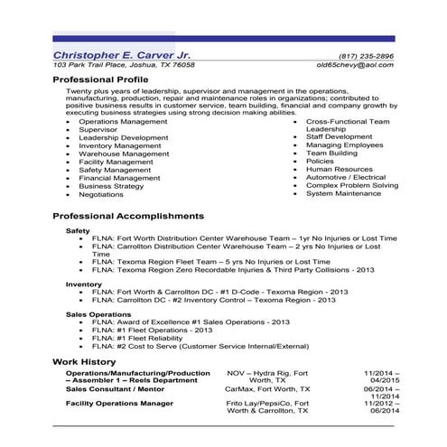 MATTHEW FULLER Resume 1 (1) | PDF