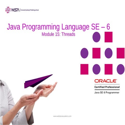 Core Java Programming Language Jse Chapter Xii Threads Ppt