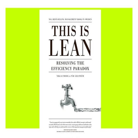 Read Book This is Lean Resolving the Efficiency Paradox Kindle | PDF
