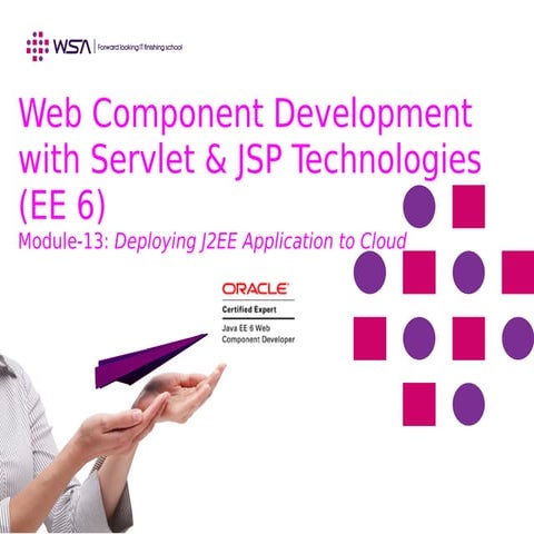 Web Component Development Using Servlet And Jsp Technologies Ee6 Chapter 13 Deploying J2ee