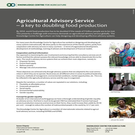 Agricultural Advisory Service | PDF