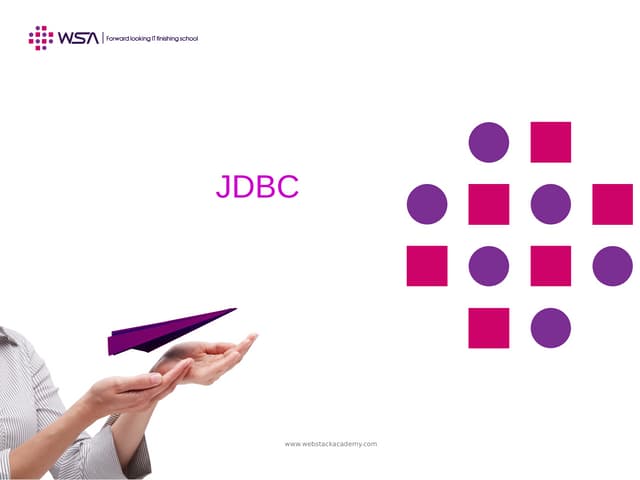 Core Java Programming Language (JSE) : Chapter XIII - JDBC | PPT Core Java Programming Language (JSE) : Chapter XIII - JDBC | PPT