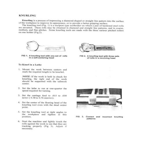#013 lathe machine processes 02 | PDF