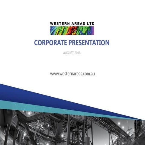 Corporate Presentation August 2018 | PPT