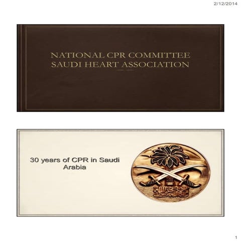 30 years of CPR in Saudi Arabia | PDF
