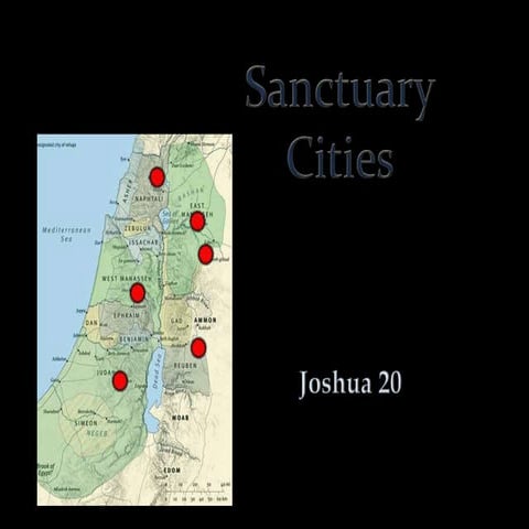 Sanctuary Cities - Joshua 20 | PPTX