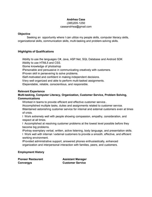 Daniel Mutiso Cover letter | PDF