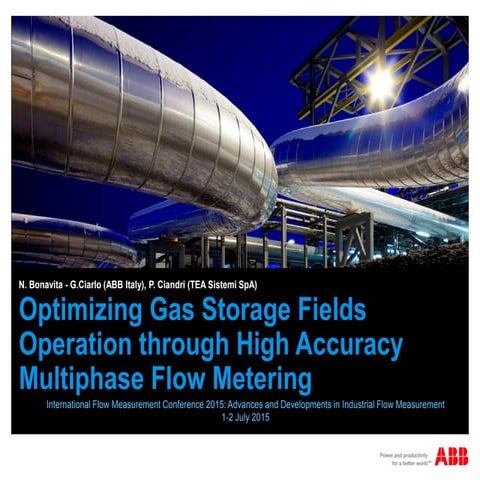 MPFM for Storage Gas Applications | PDF