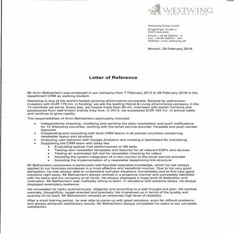 Max Loeffler Reference Letter | DOC
