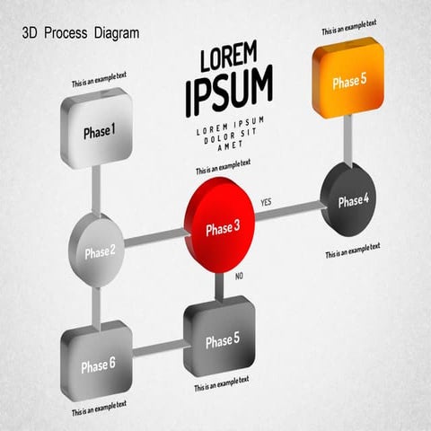 3D Flow Chart | PPT