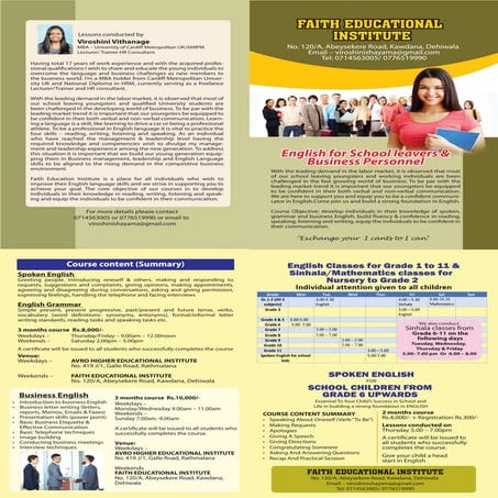 English leaflet final corrected | PDF