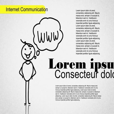 Internet Communication Shapes | PPT
