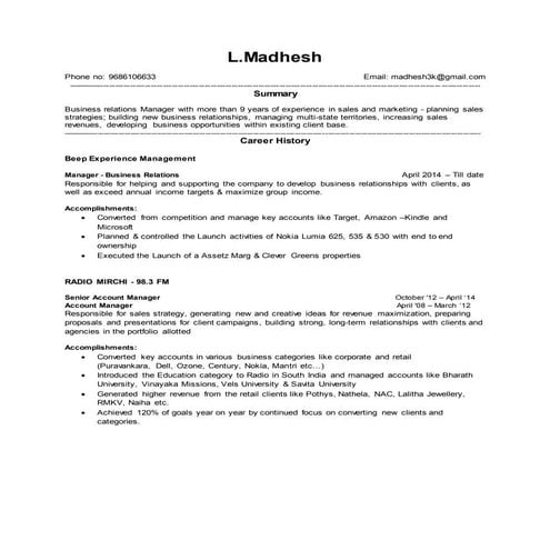 Maddy CV (1) | PDF