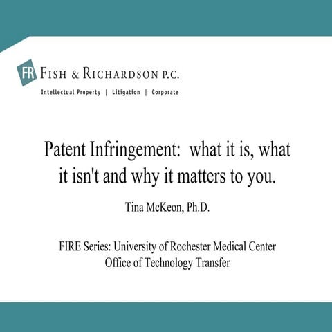 016 patent infringement | PPT