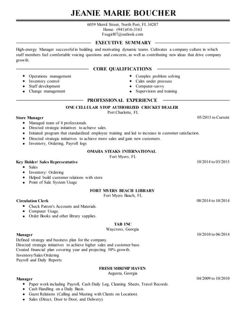 Carole D. Steele Resume 2016 | PDF