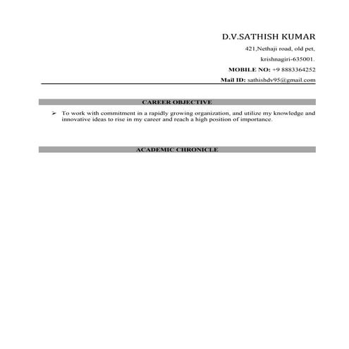Resume_sathish.D.V_IJP | DOC