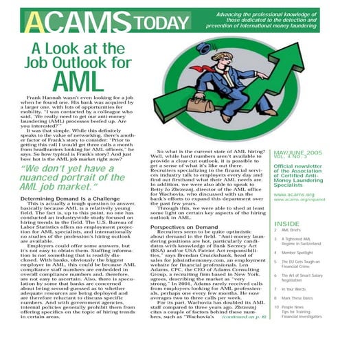ACAMS | PDF
