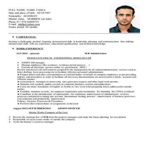 RESUME NABIL | DOCX
