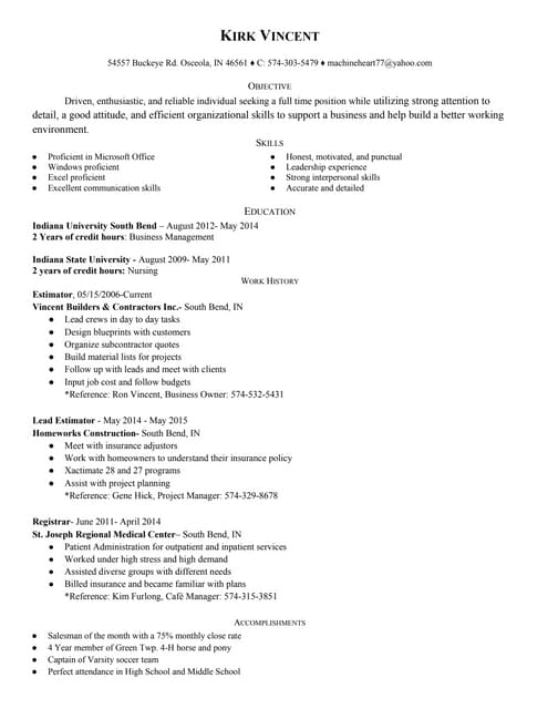 Jackowski Resume 2014 | PDF