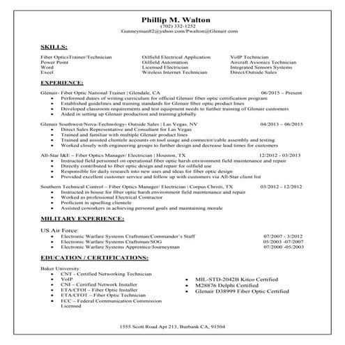 Phill Walton Resume- 9.2015 | Careers