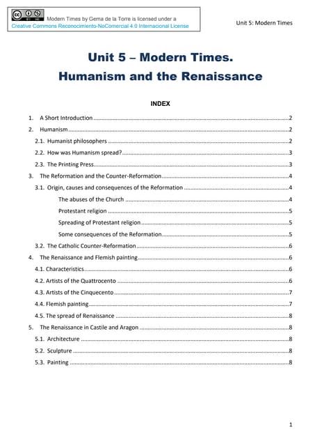 Unit 5: Modern Times - Presentation | PPT