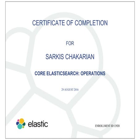 Elasticsearch-Operations-Course | PDF