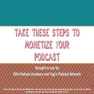 Take these steps to monetize your podcast | PPT