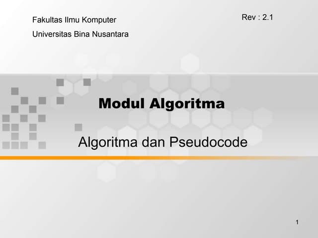 Algoritma dan Pemrograman Kelas 9 | PDF