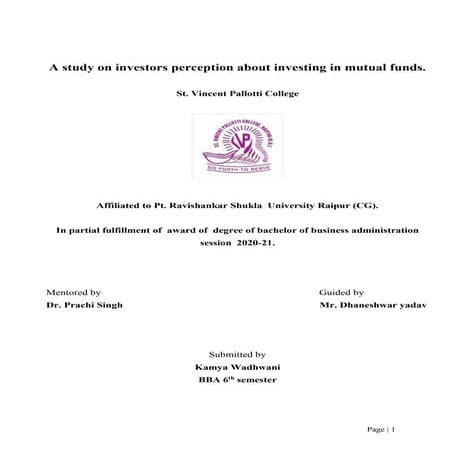 01 A study on investors perception about investing in mutual funds.doc