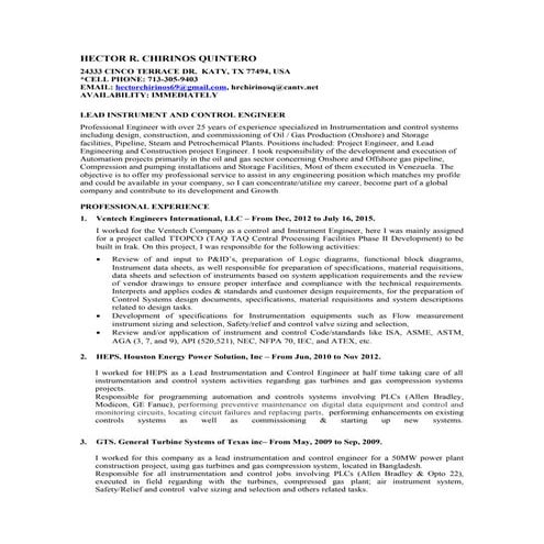 Jamie Shankland CV | PDF