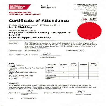 PCN L2 MT certificate | PDF | Education