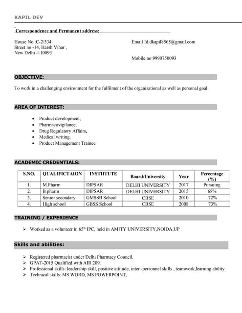 my resume 2016 | PDF