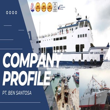 01 BEN SANTOSA - MATERI PRESENTASI Kapal | PDF