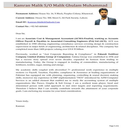 Kamran's CV | DOC