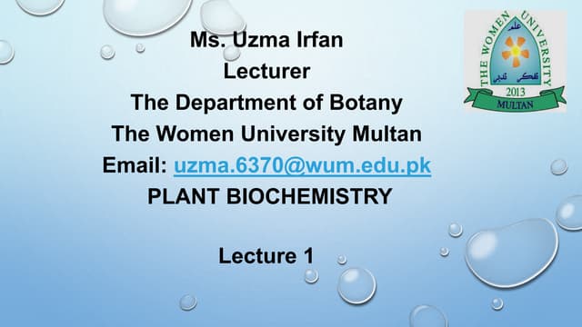 01 Bioenergetics Lecture Ppt