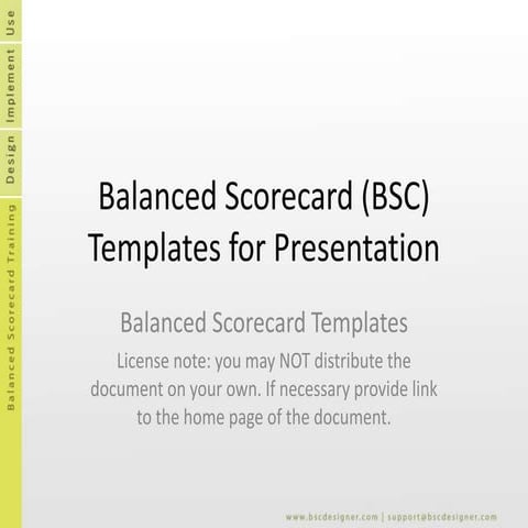 01_bsc-templates.ppt | Desktop Publishing | Computer Software and ...